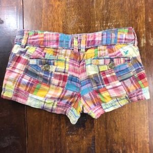 American Eagle Outfitters | Shorts | American Eagle Multicolored Plaid ...